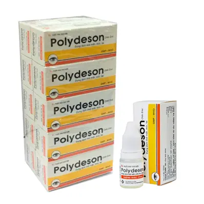 Polydeson nhỏ mắt cọc 10 lọ x 5ml Vidipha